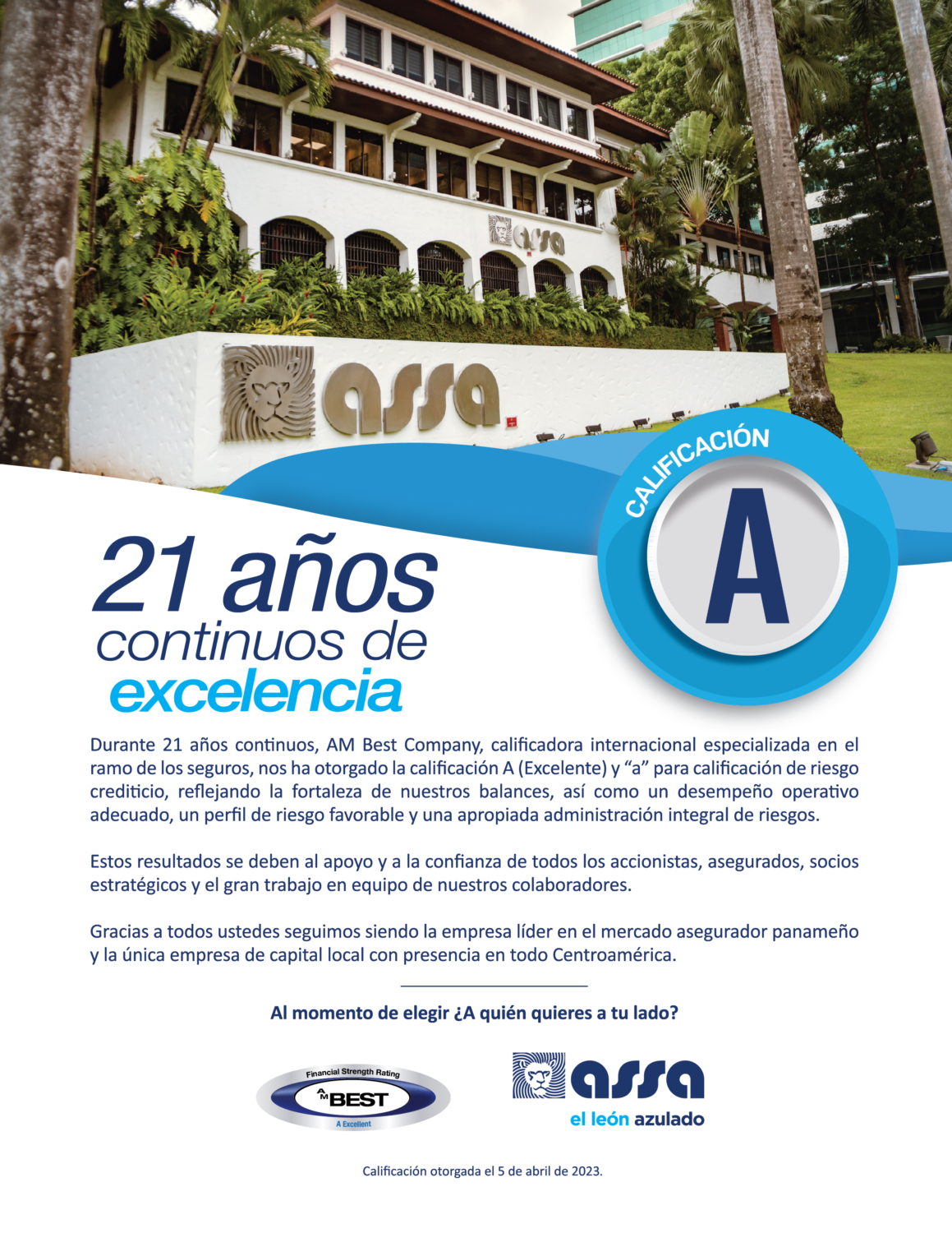 Acerca de ASSA – ASSA Compañía de Seguros