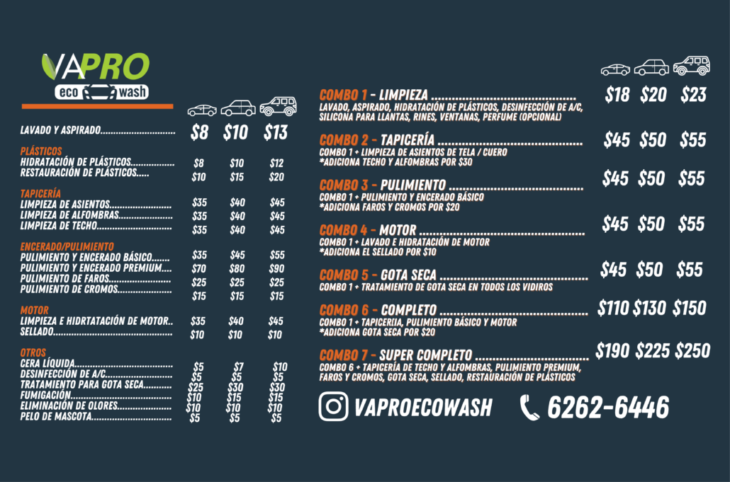 Vapro Eco Wash – ASSA Compañía de Seguros